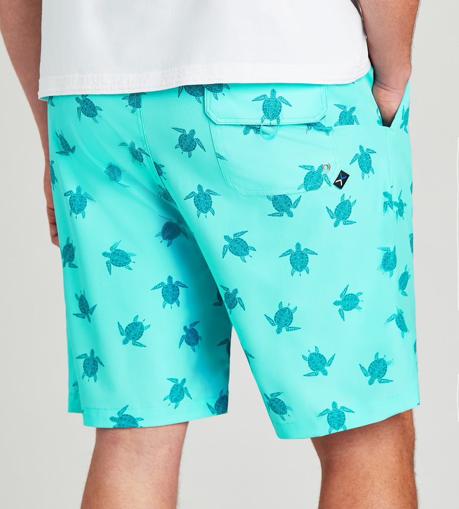 Turtle Print Swim Short – Mr. Big & Tall